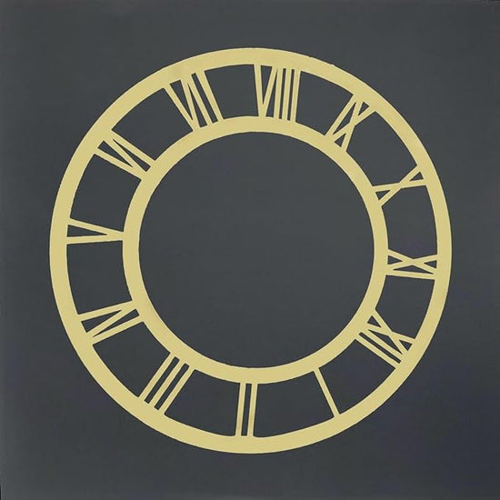 Snoogg Pack of 1 Laser Cut Golden Acrylic Roman Numbers Resin Art for ...